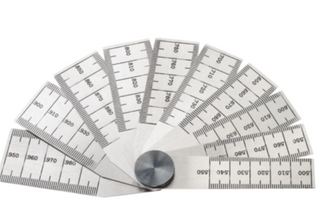 Starrett Taper Gage, Range (in): .500-1" - 269B| Penn Tool Co., Inc