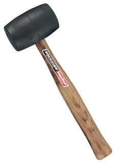 Vaughan Solid Rubber Mallet, White Head - 96-794-3| Penn Tool Co., Inc