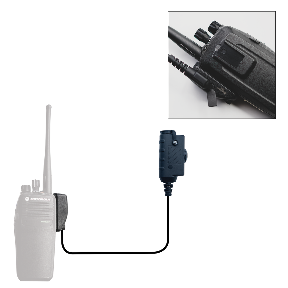 NX Single PTT for Code Red Modular Headsets