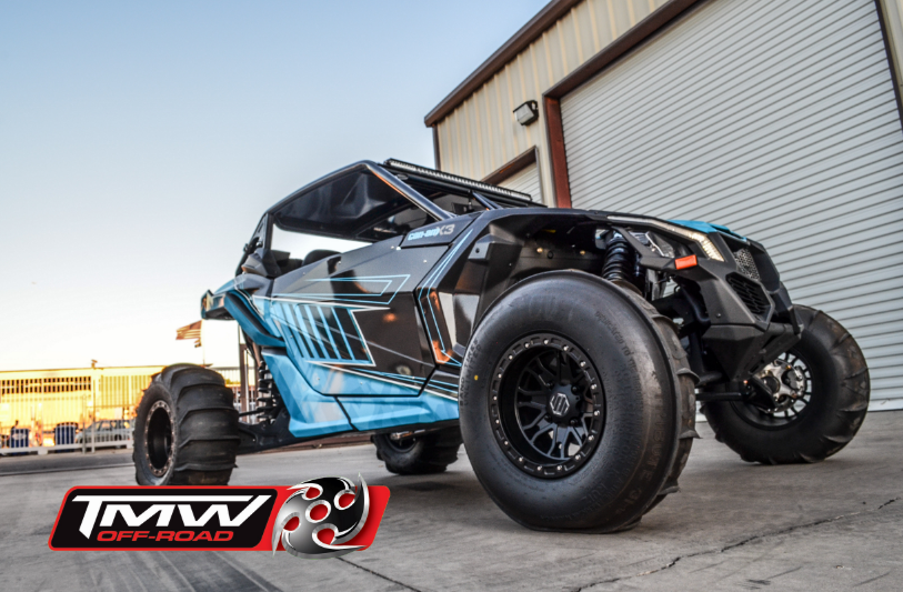 Can-Am Maverick X3 / X3 MAX Hiper Raptor Matte Black Wheels by TMW ...