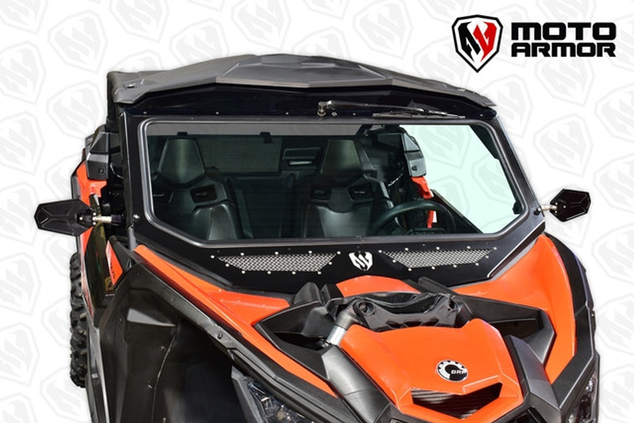 Can Am Maverick X3 X3 Max Vented Full Glass Windshield Dot Approved
