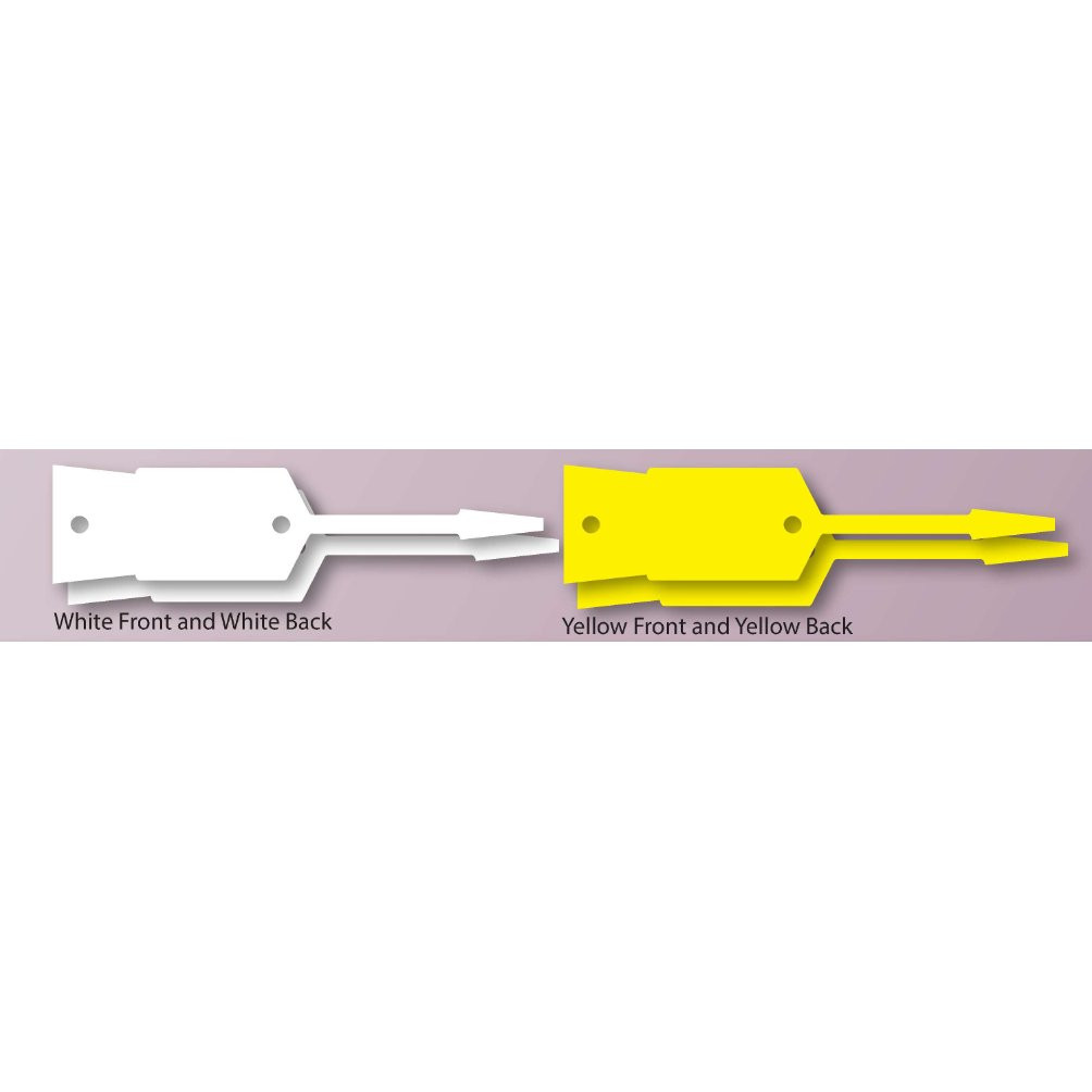 Self-locking Arrow Key Tag, Jumbo-Size - Qty. 1000