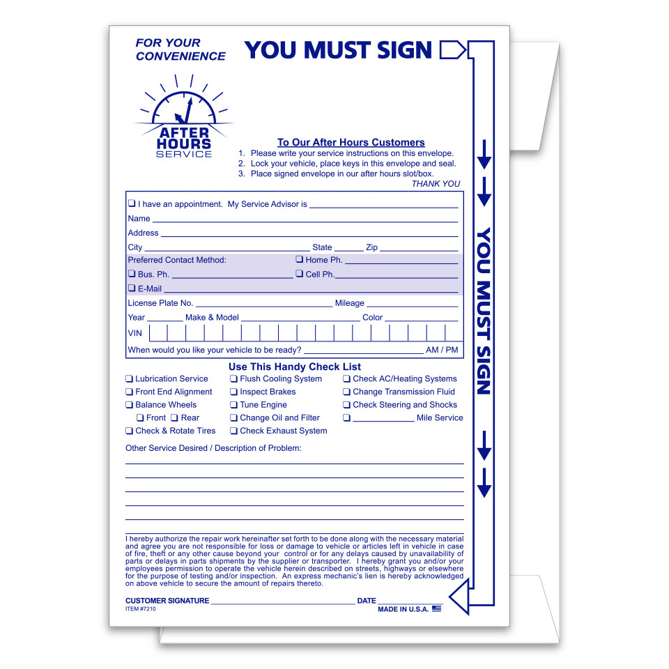 Night Drop Envelopes