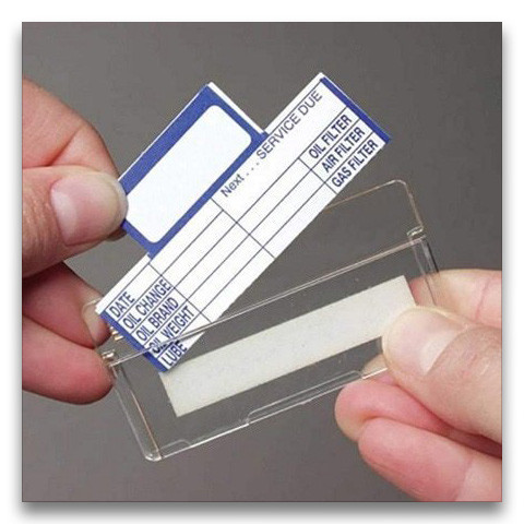 Spot Check Service Record Cards and Card Holders