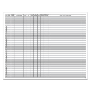 Appointment Pads For Auto Repair Service | Service Advisor Route Sheets
