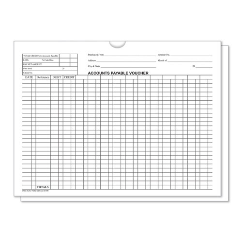 Accounts Payable Voucher Envelopes, General Accounting Style