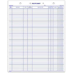 Appointment Pads For Auto Repair Service | Service Advisor Route Sheets