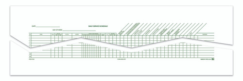 Appointment Pads For Auto Repair Service | Service Advisor Route Sheets