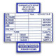 Custom Spot Check Service Record Cards - Qty. 1000/box