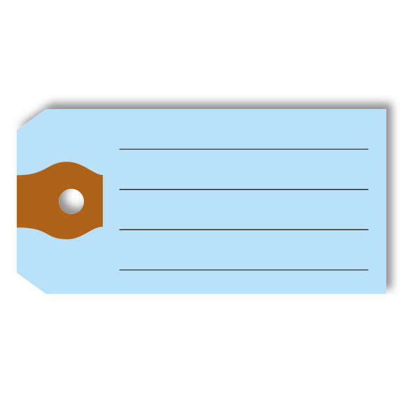 Multi-purpose Paper Key Tag - Qty. 500
