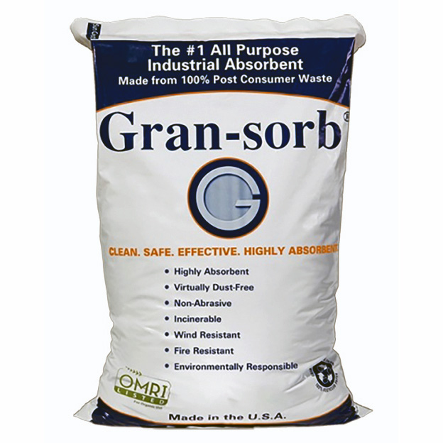 Grand Sorb Absorbent Granules – 31 lb Oil & Spill Cleanup Bag