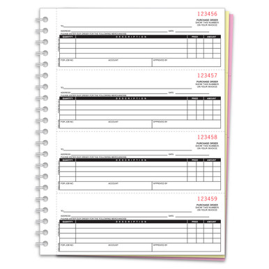 Purchase Order Book