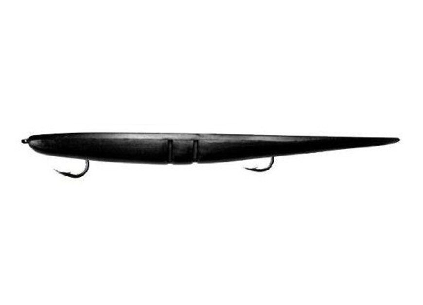 Lunker City Slug-Go Pre-Rigged Tandam 9 Inch Black