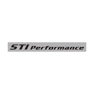 STI Performance Sticker (Black) - AVO JDM
