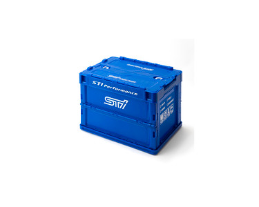 STI Storage Box WR Blue Small (Collapsible) - AVO JDM