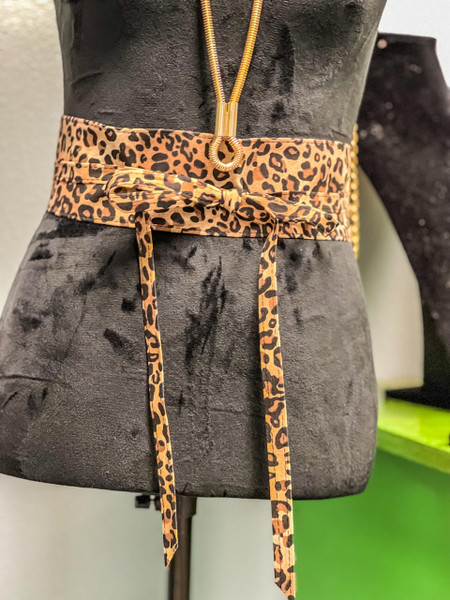 It's A Wrap Cheetah Belt - House of Tinks