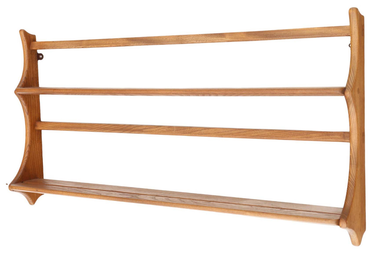 High-Quality Vintage Ercol Plate Rack Wall Shelves - 20th Century ...