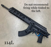 Lage Mfg Folding Galil Stock Kit - KNS Precision Inc.