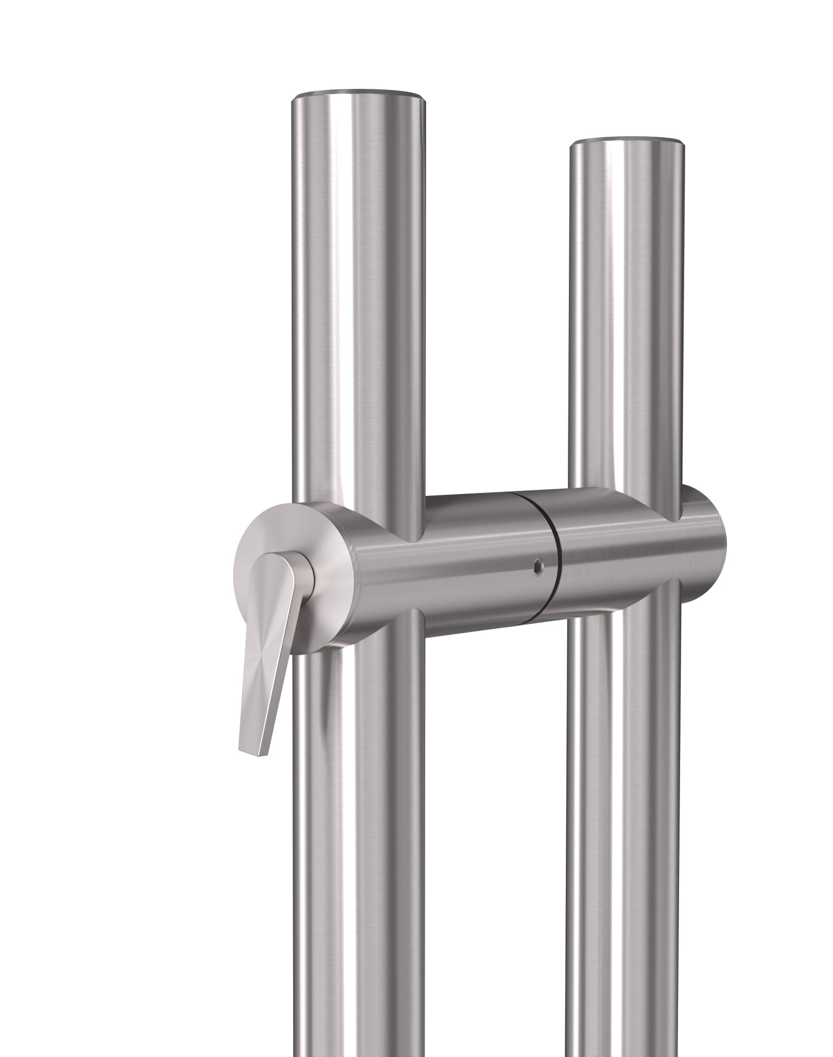 48" Locking Ladder Pull Handle - Brushed Satin US32D/630