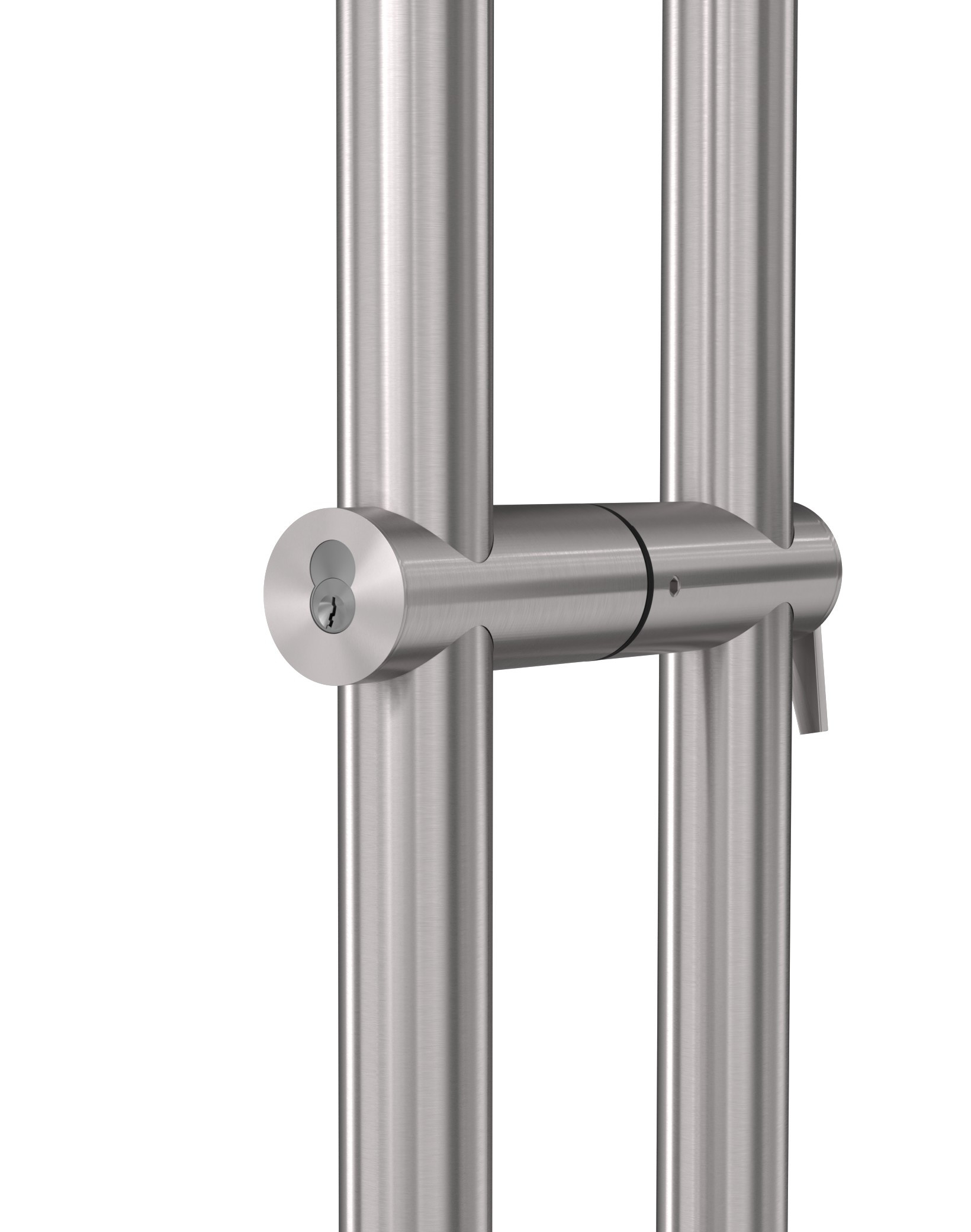 72" Locking Ladder Pull Handle - Brushed Satin US32D/630