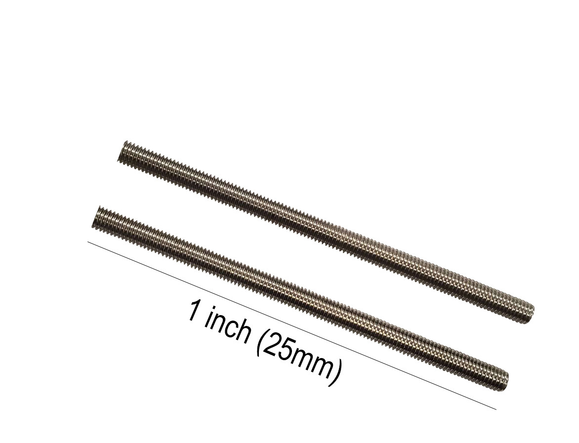 Mounting Handle No Head Screws, 2 pack - M8, Stainless Steel