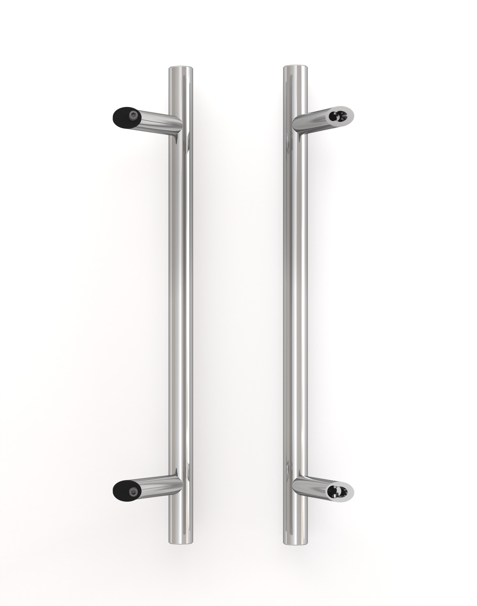 Polished Finish Pro-Line Series - Offset Ladder Pull Handle