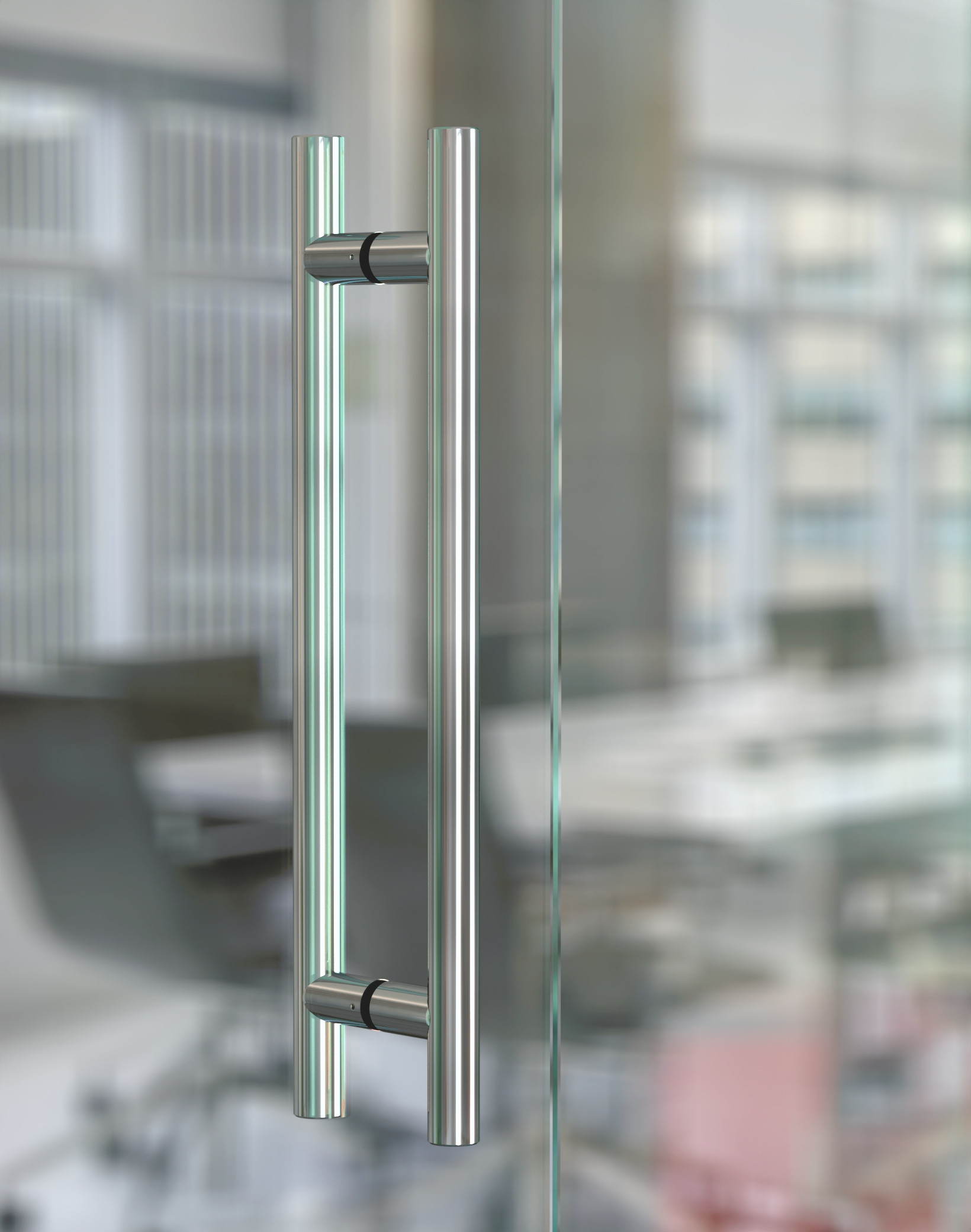 Pro-Line Series: Ladder Pull Handle - Back-to-Back, Polished US32/629 ...