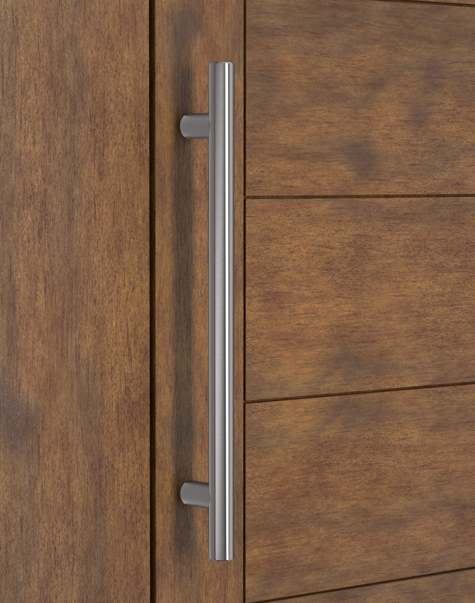 Brushed Satin US32D/630 Finish - Ladder Pull Door Handle