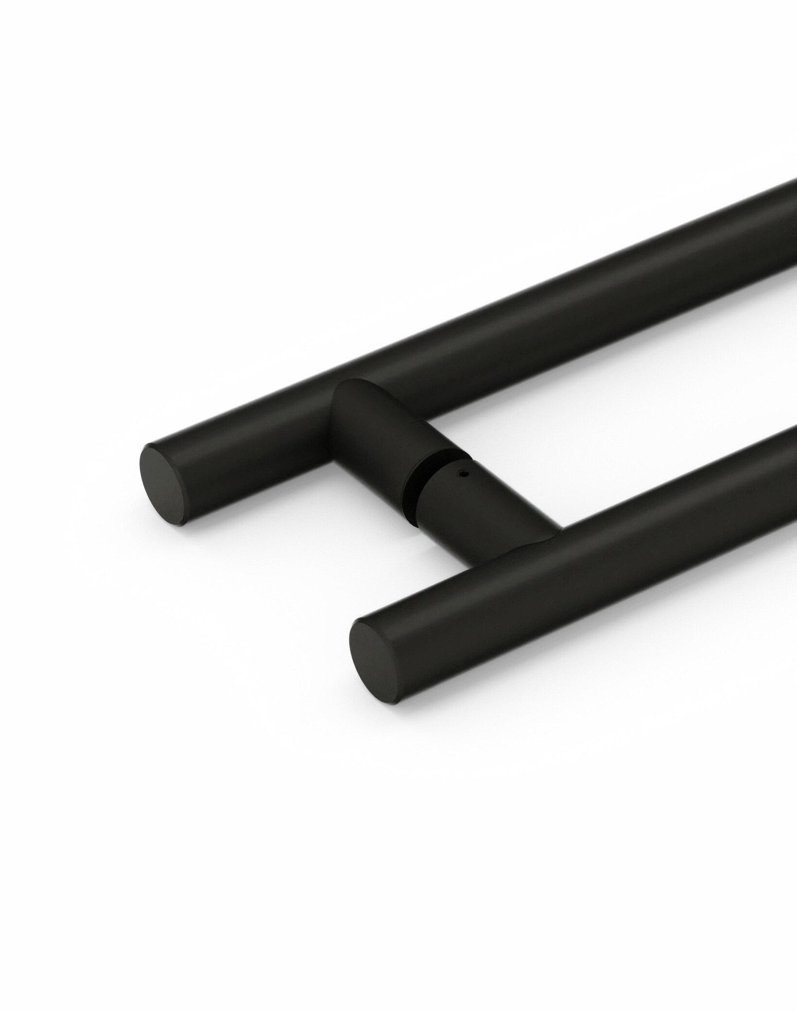 Black 304 Grade Stainless Steel Ladder Pull & Door Handle