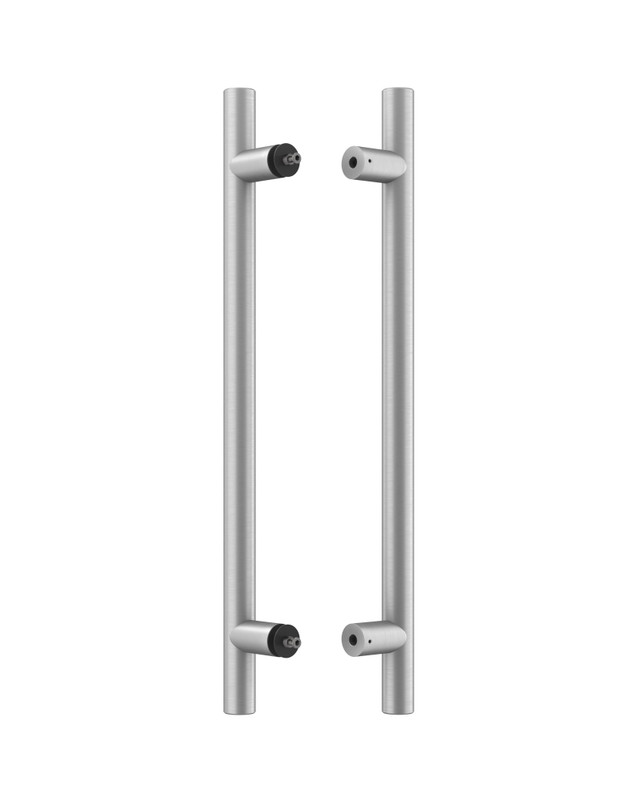 Ladder Style Clear Anodized Aluminum Door Handles & Pull