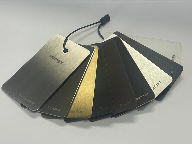 Matte Black Finish - Sample Chain - Strongar Hardware