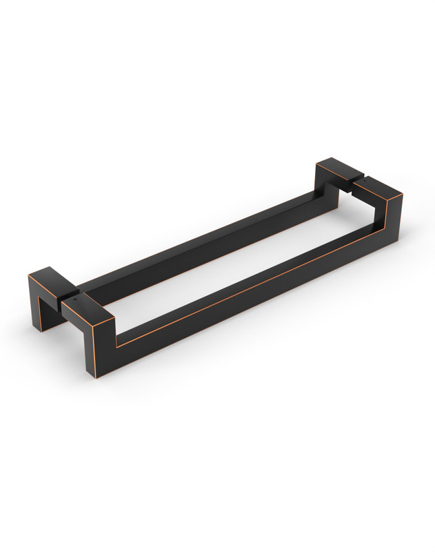 Pro-Line Series: 45º Offset 1.5" x 1" Rectangular Pull Handle