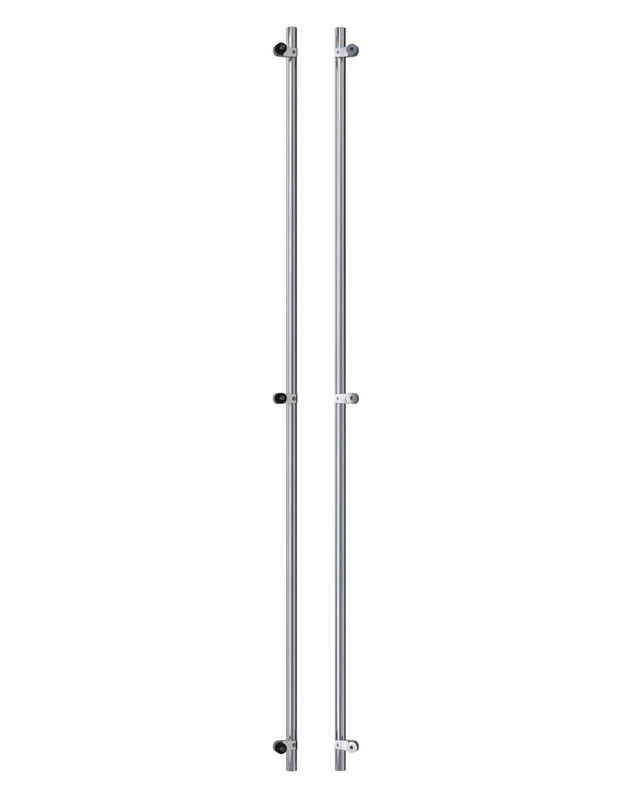 Pro-Line Series: 84" PostMount Offset Ladder Pull Handle with 3-hole ...