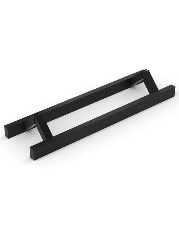 Pro-Line Series: 45º Offset Flat Bar Ladder Pull Handle - Back-to-Back ...