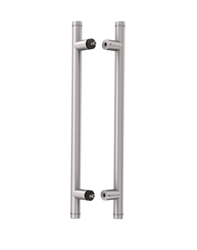 Pro-Line Grooved Series: Ladder Pull Handle - Back-to-Back, Brushed ...
