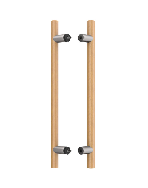 Pro-Line Series: Ladder Pull Handle - Back-to-Back, Solid Beech Wood ...