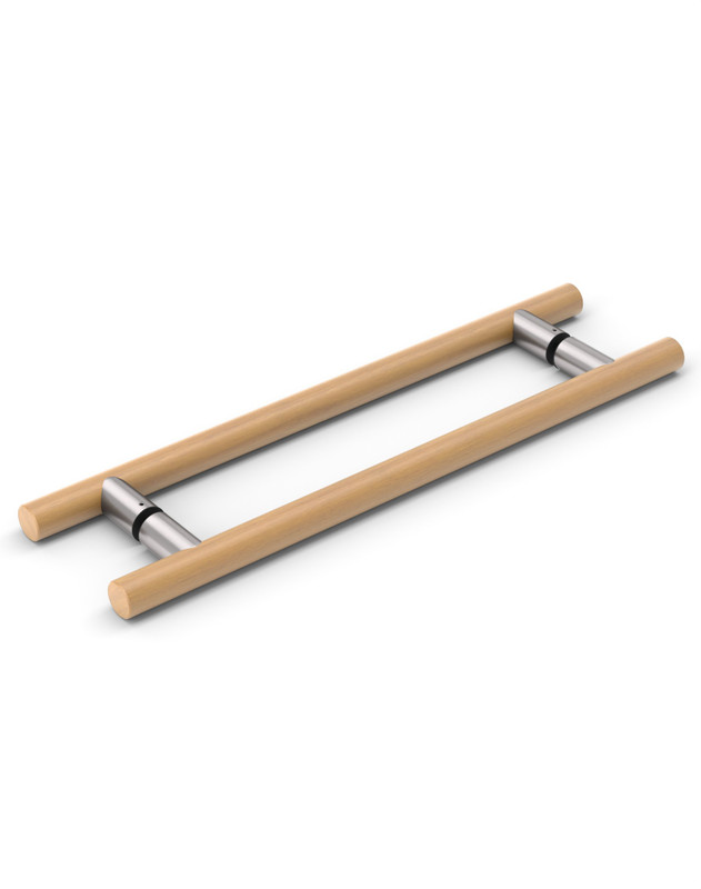 Pro-Line Series: Ladder Pull Handle - Back-to-Back, Solid Beech Wood ...