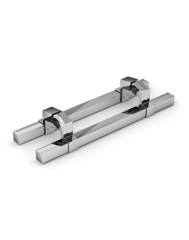 Pro-Line Series: Adjustable Square Offset Pull Handle - Back-to-Back ...