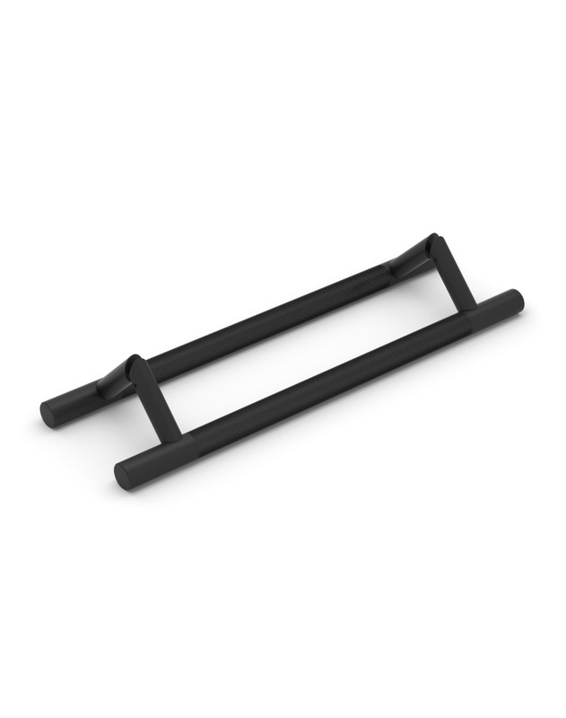 Matte Black Powder Coated Pro-Line Series - Knurled Offset Ladder Pull ...