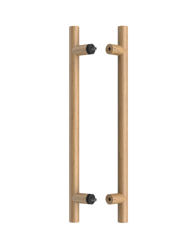 Pro-Line Series: Ladder Pull Handle - Back-to-Back, Solid Beech Wood ...