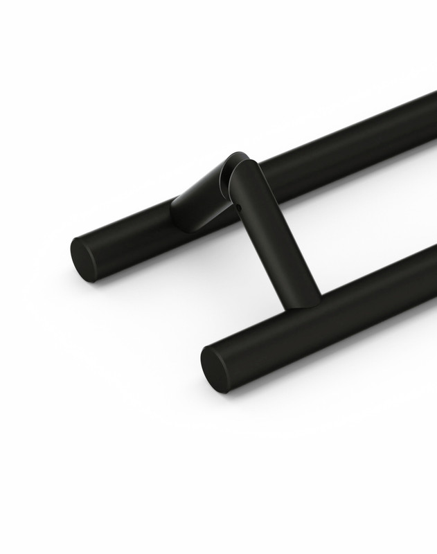 Pro-Line Series 45º Offset Ladder Pull Handle - Shimmer Black ...