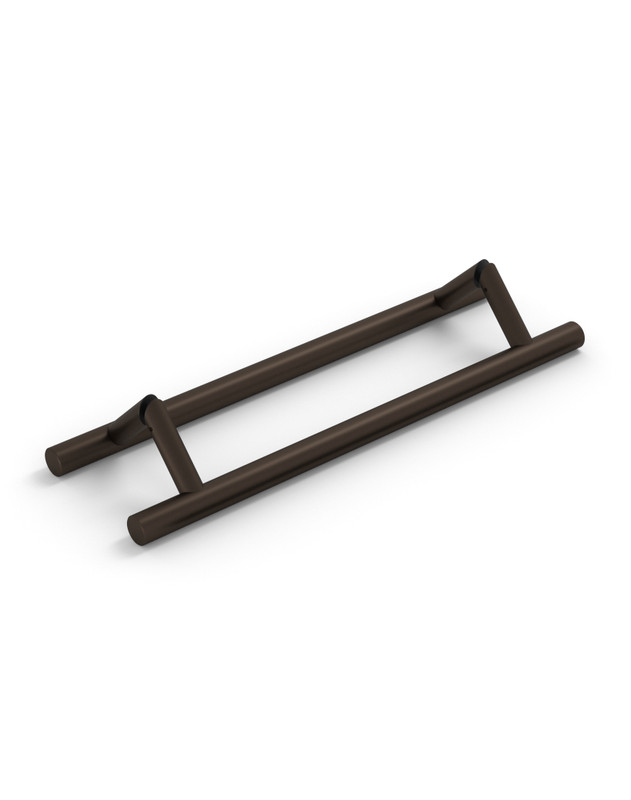 Bronze Powder Coated Pro-Line Series - Offset Ladder Pull Handle