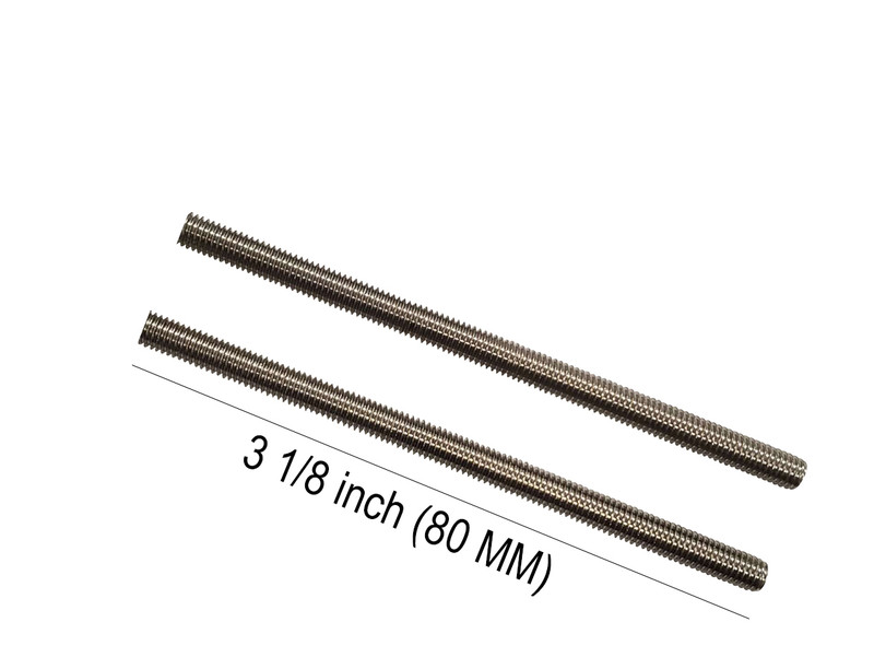 Mounting Handle No Head Screws, 2 pack - M8, Stainless Steel