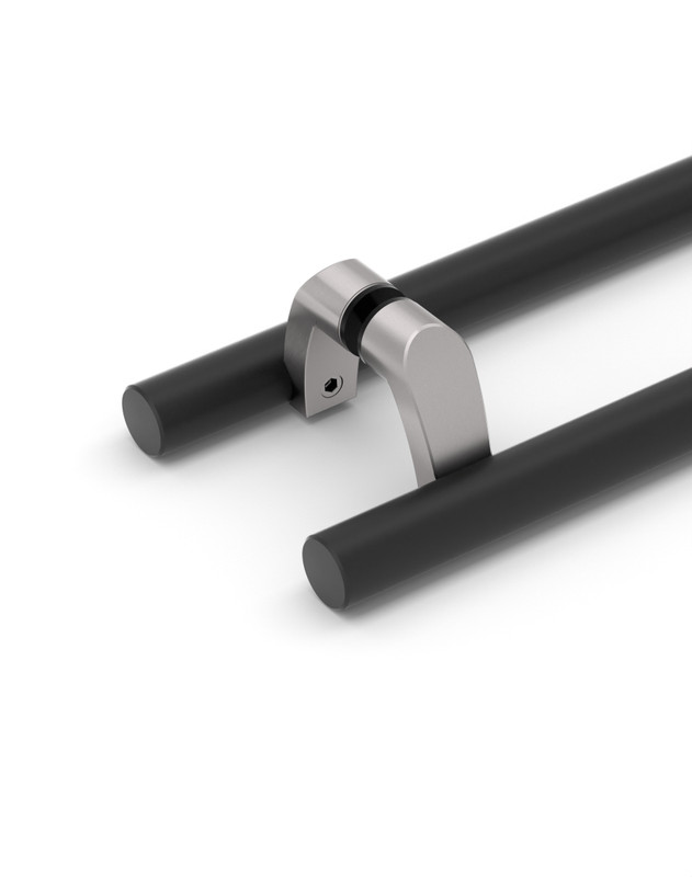 Pro-Line Series: PostMount Offset Pull Handle - Matte Black Powder ...
