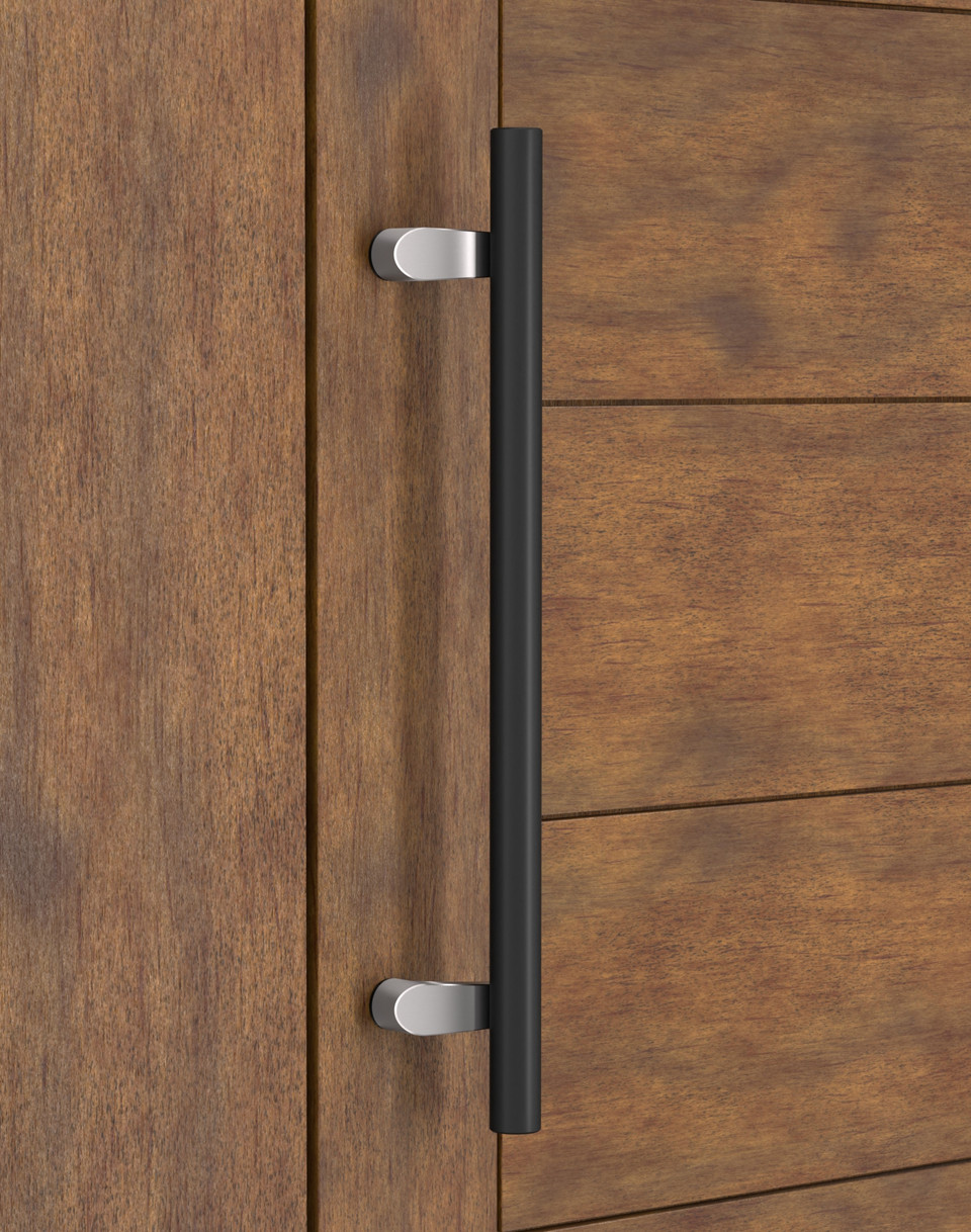 Pro-Line Series: PostMount Offset Pull Handle - Matte Black Powder ...