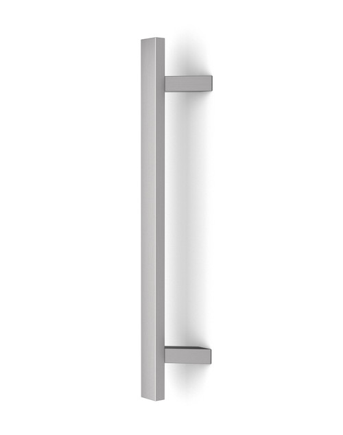 45º Offset Flat Bar Ladder Pull Handle - Back-to-Back, Brushed Satin ...