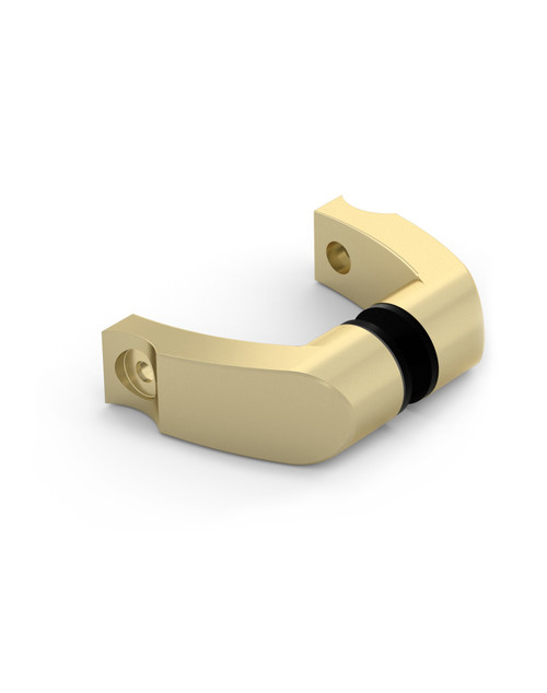 PostMount Offset for Ladder Pulls , Satin Brass Finish, 316 Exterior ...
