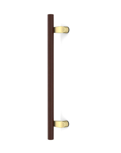 Pro-Line Series: PostMount Offset Pull Handle- Back-to-Back, Solid ...