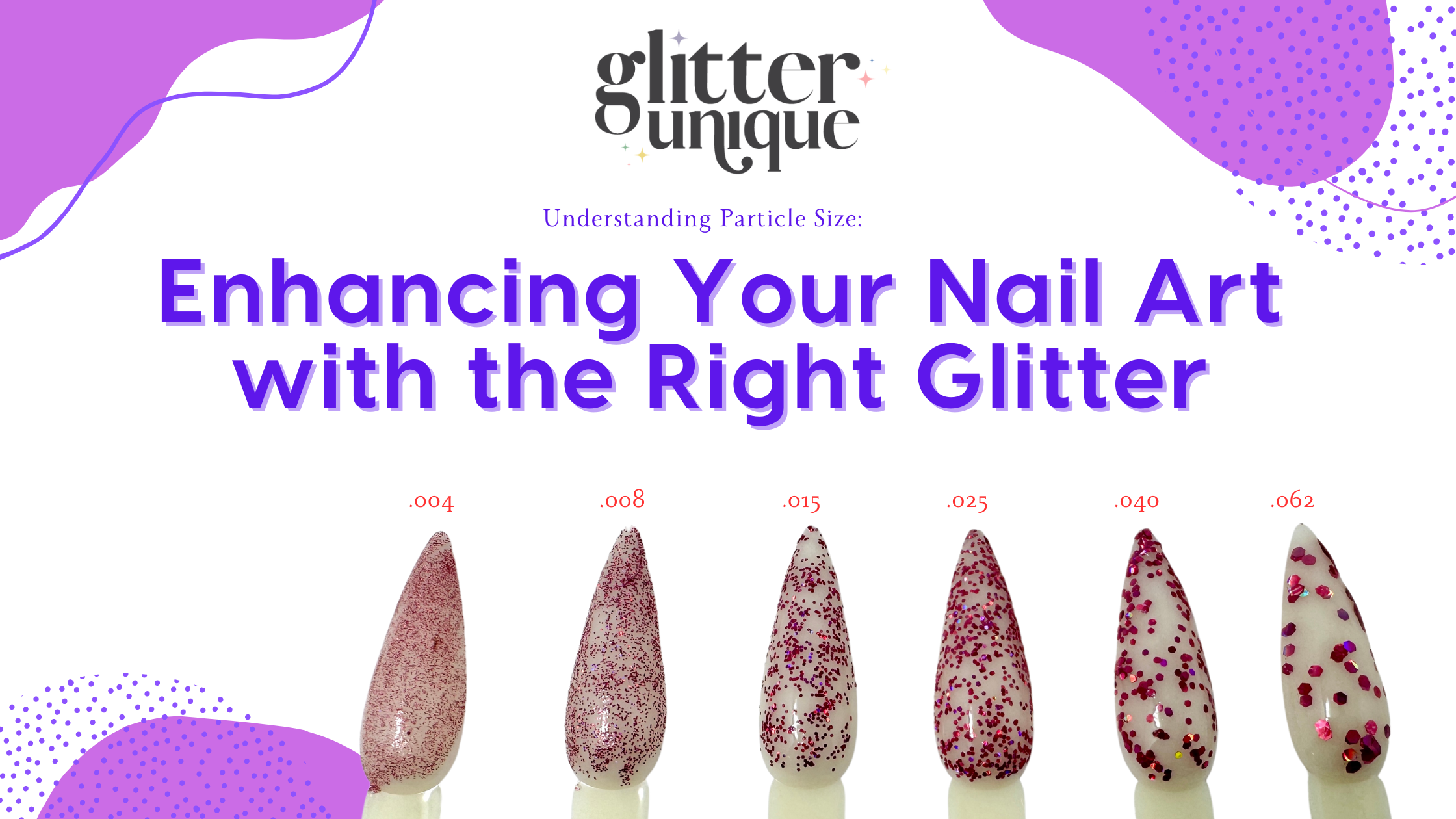 Understanding Particle Size: Enhancing Your Nail Art with the Right ...