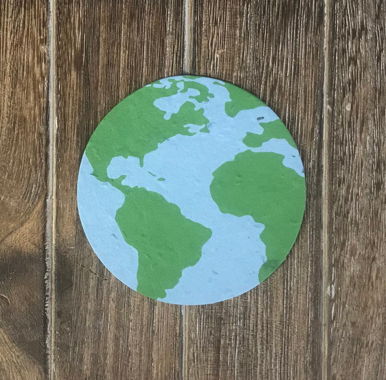 Planet Earth 4 Plantable Paper Shape - Eco-Friendly Plantable Seed ...